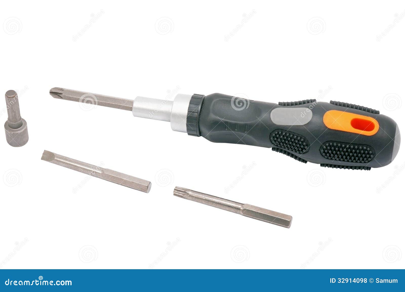 Large screwdriver stock photo. Image of single, construction - 32914098