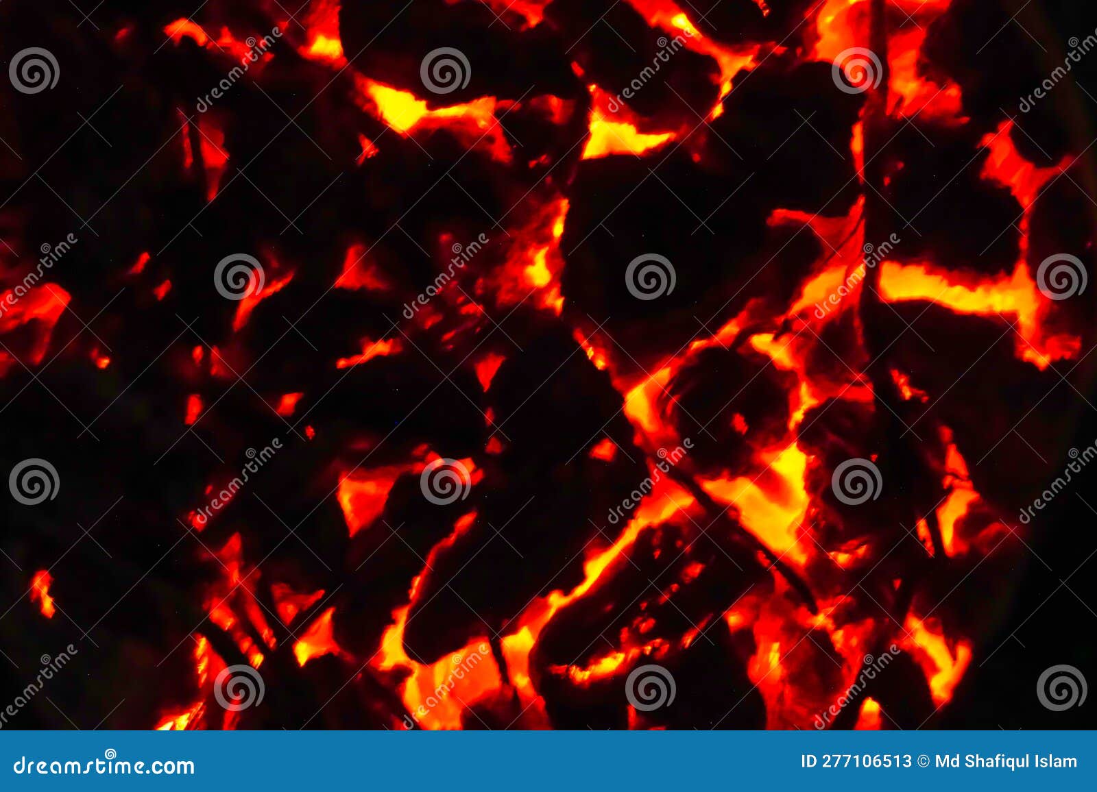 A Large Set of Fiery Elements on a Black Background. Fire - the Line of ...