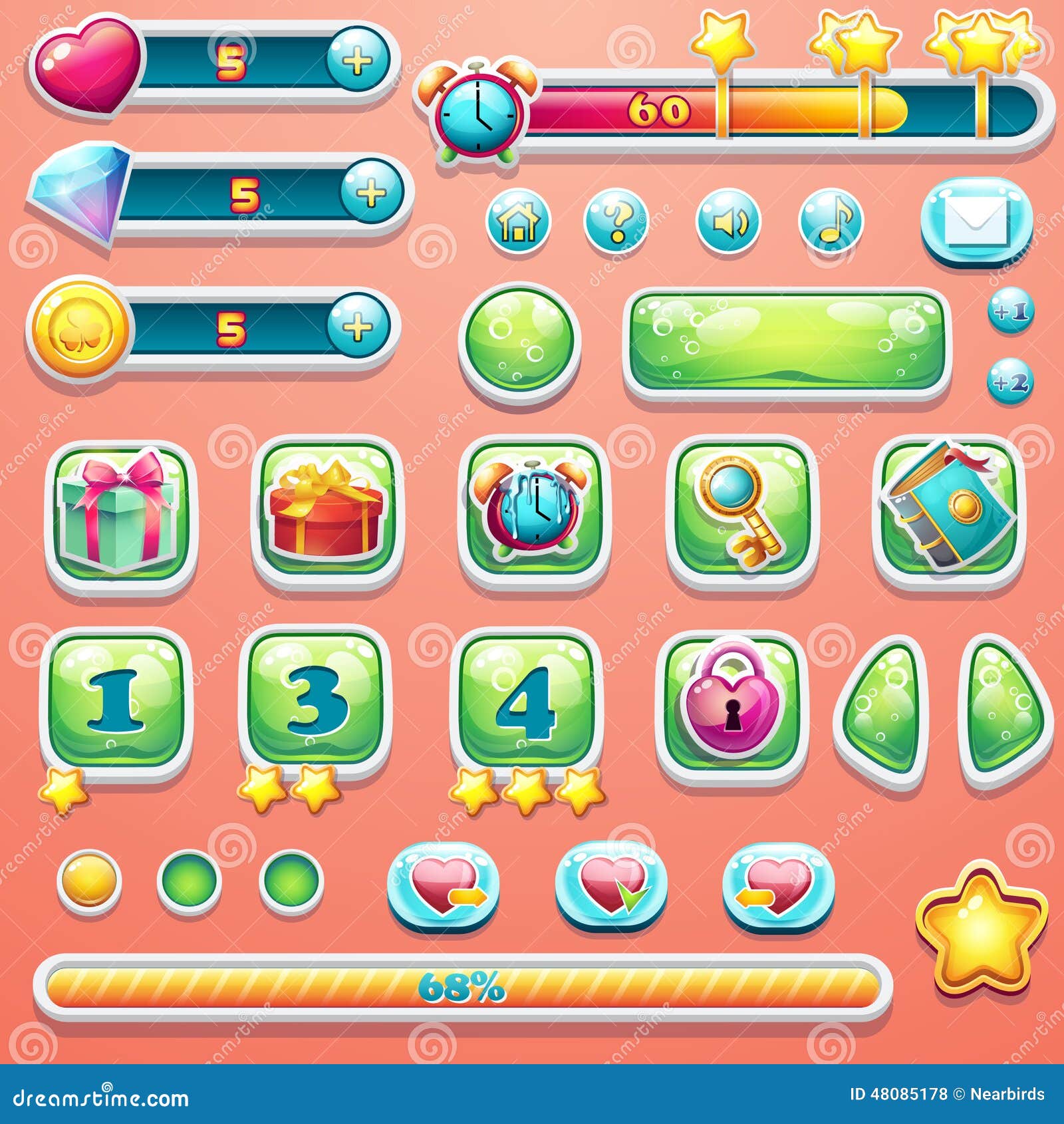 Resource Bars Stock Illustrations – 146 Resource Bars Stock ...