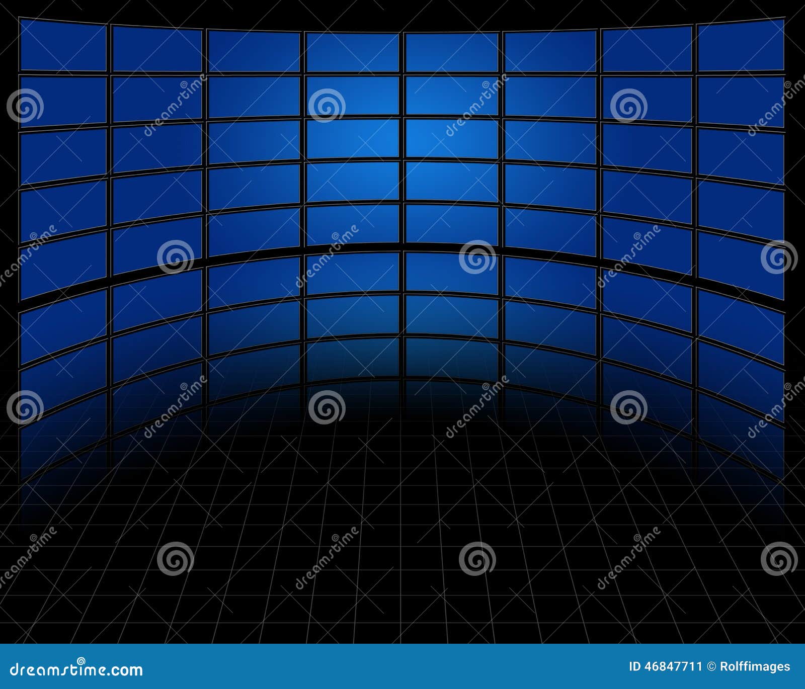 Large Set of Screens stock illustration. Illustration of background ...