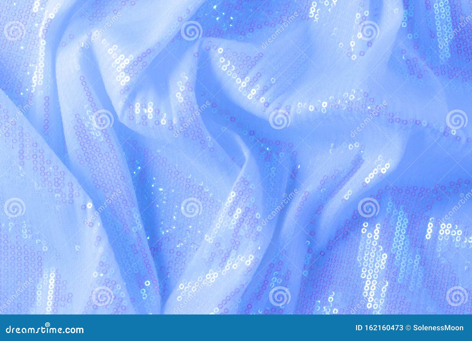 Large Shiny Glossy Light Blue Sequins Fully Filling the Background ...