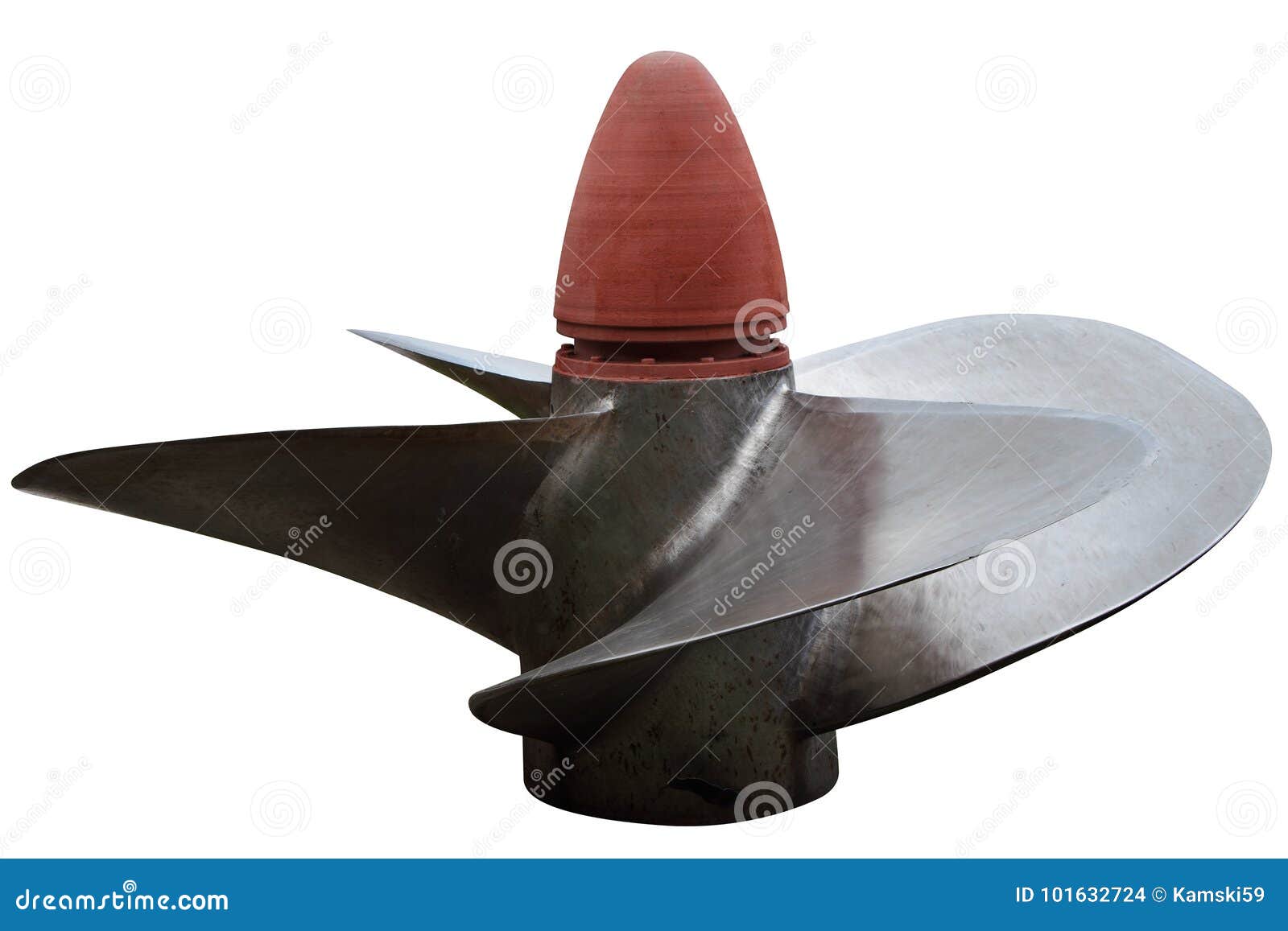 Large ship screw. stock photo. Image of isolated, power - 101632724