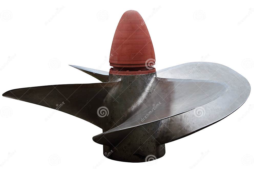 Large ship screw. stock photo. Image of isolated, power - 101632724