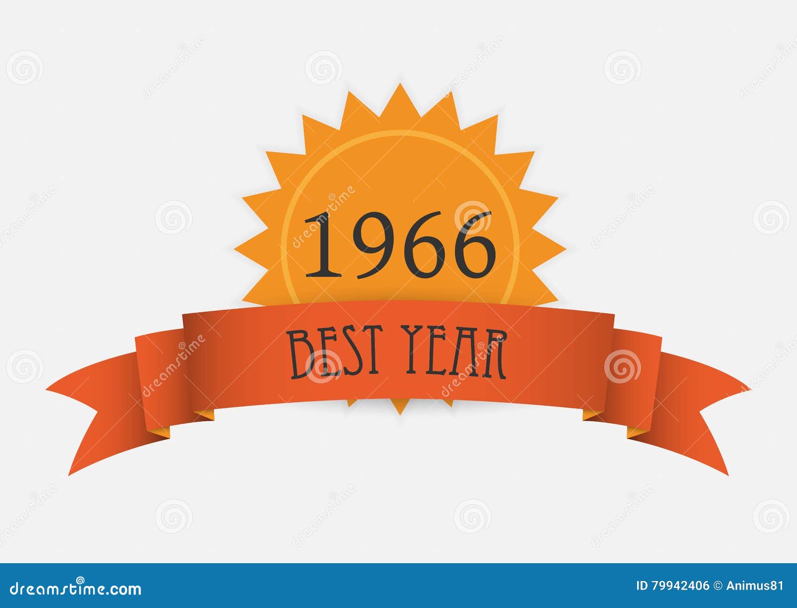Large sign 1966 stock vector. Illustration of event, retro - 79942406