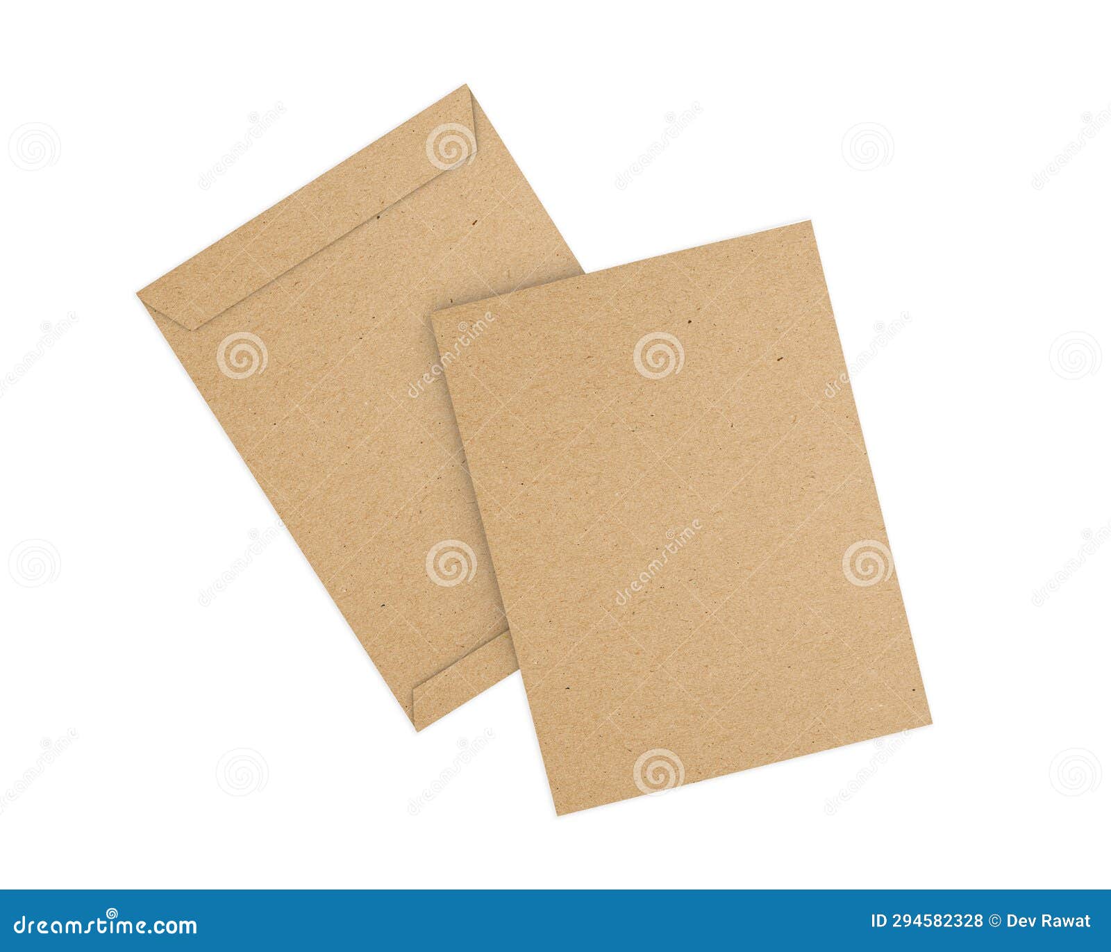 Large Size Kraft Envelope Mockup Template Stock Photo - Image of secret ...