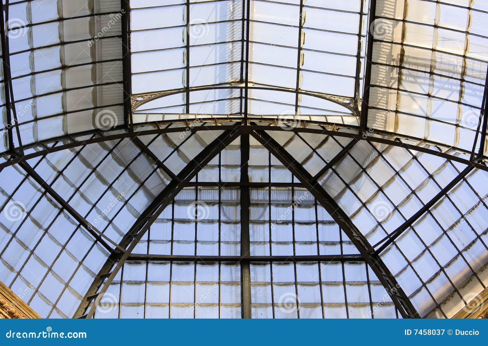 Large skylight stock image. Image of construction, architectural - 7458037