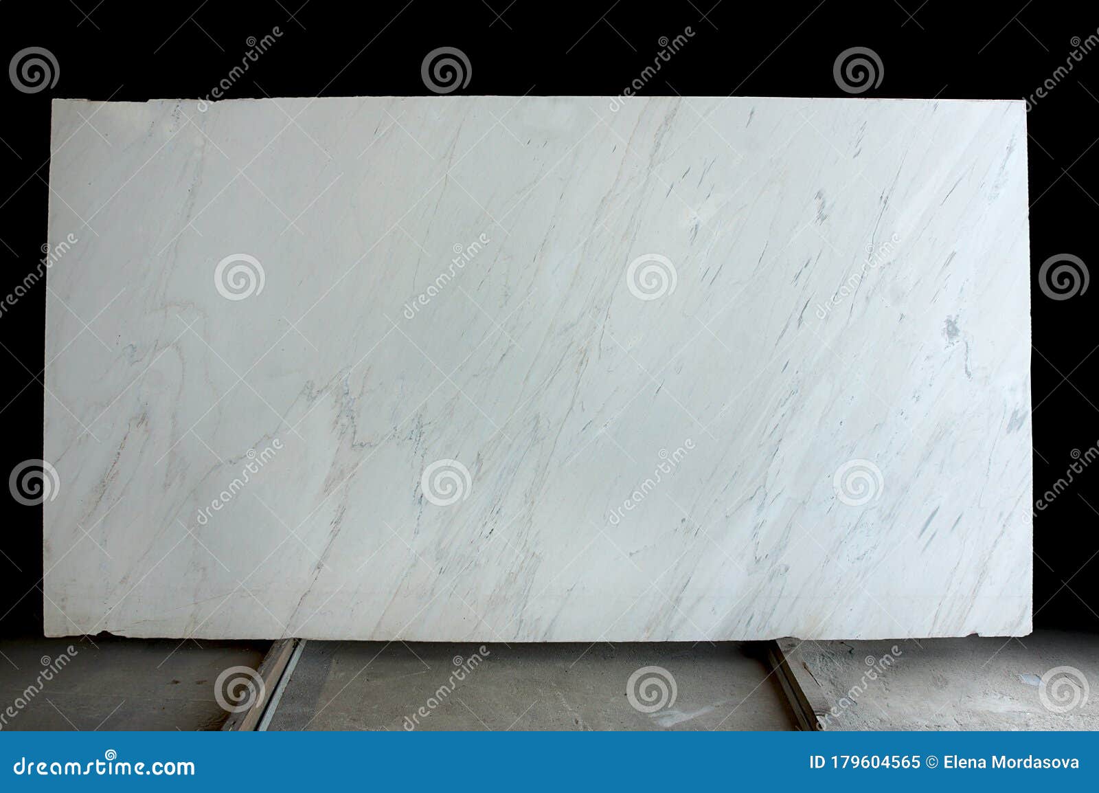 Large Slab of White Volokas Marble with a Pattern Stock Image - Image ...