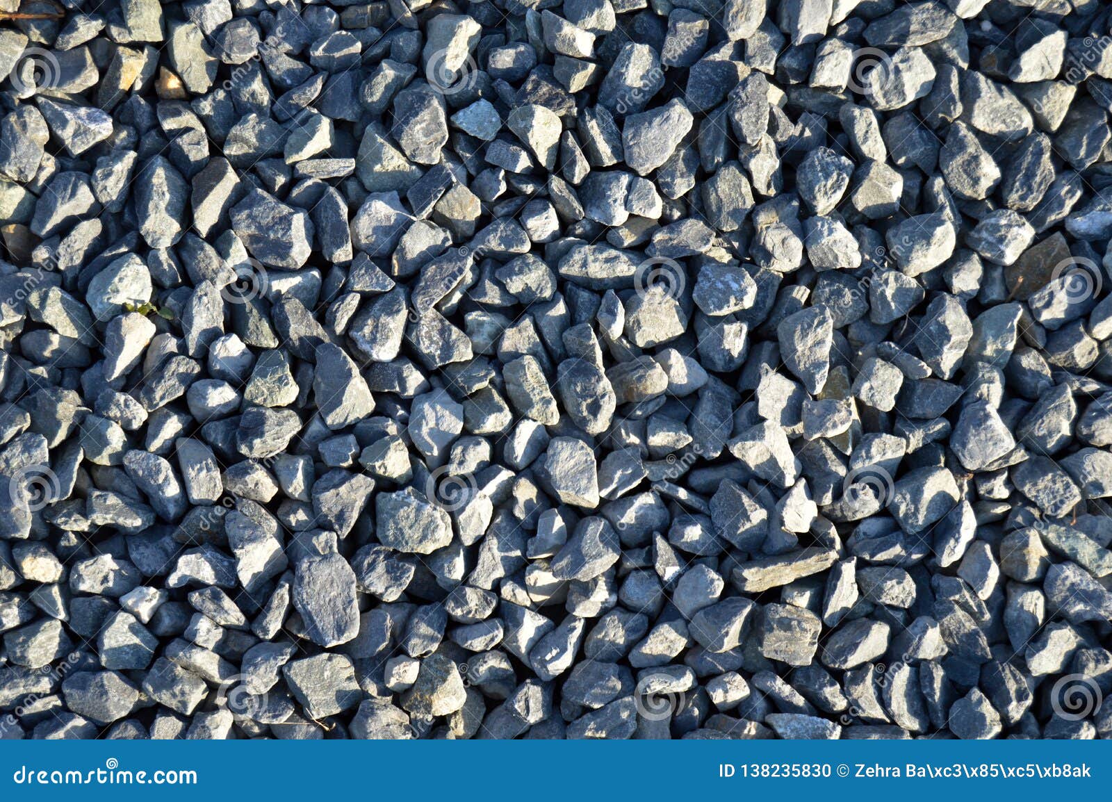 Large and Small Blue Pebbles Stone Texture Stock Photo - Image of ...
