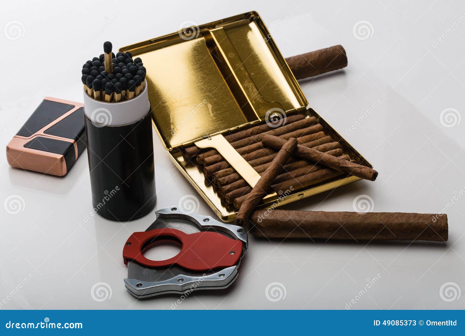 Large and Small Cigars stock image. Image of cigarrette - 49085373