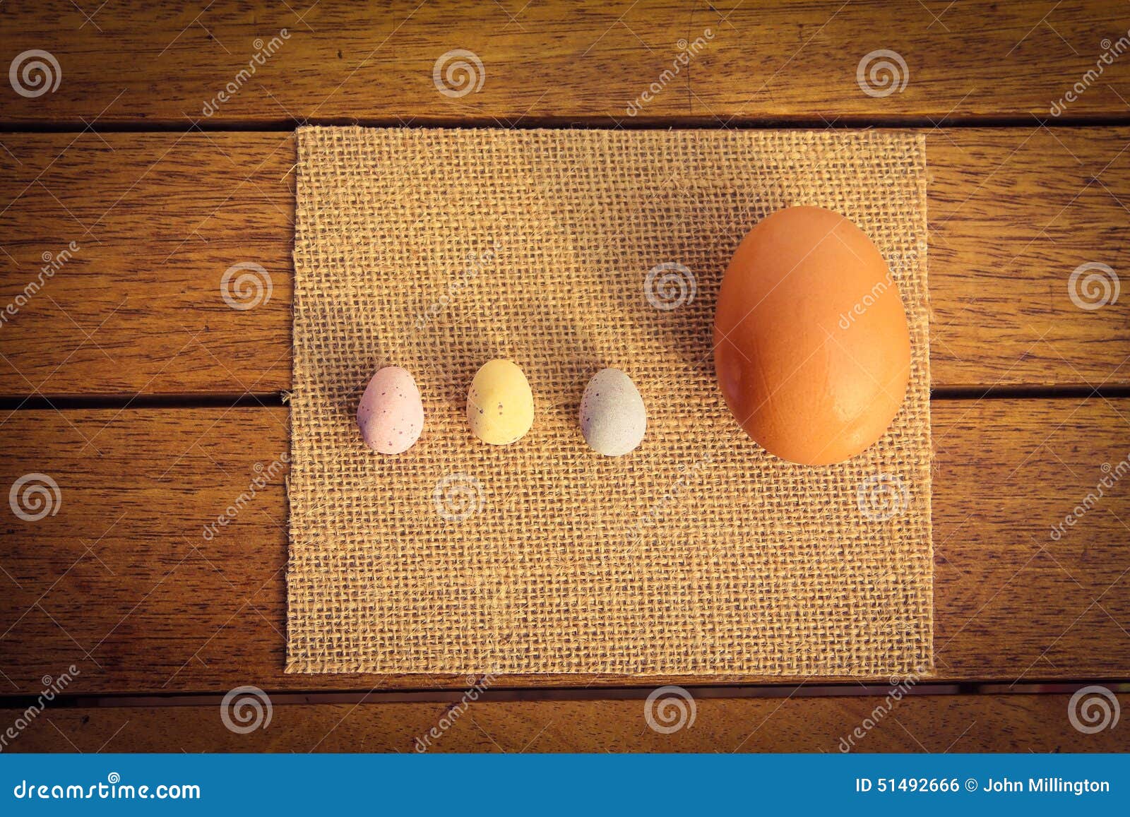 Large and small eggs stock photo. Image of huge, candy - 51492666