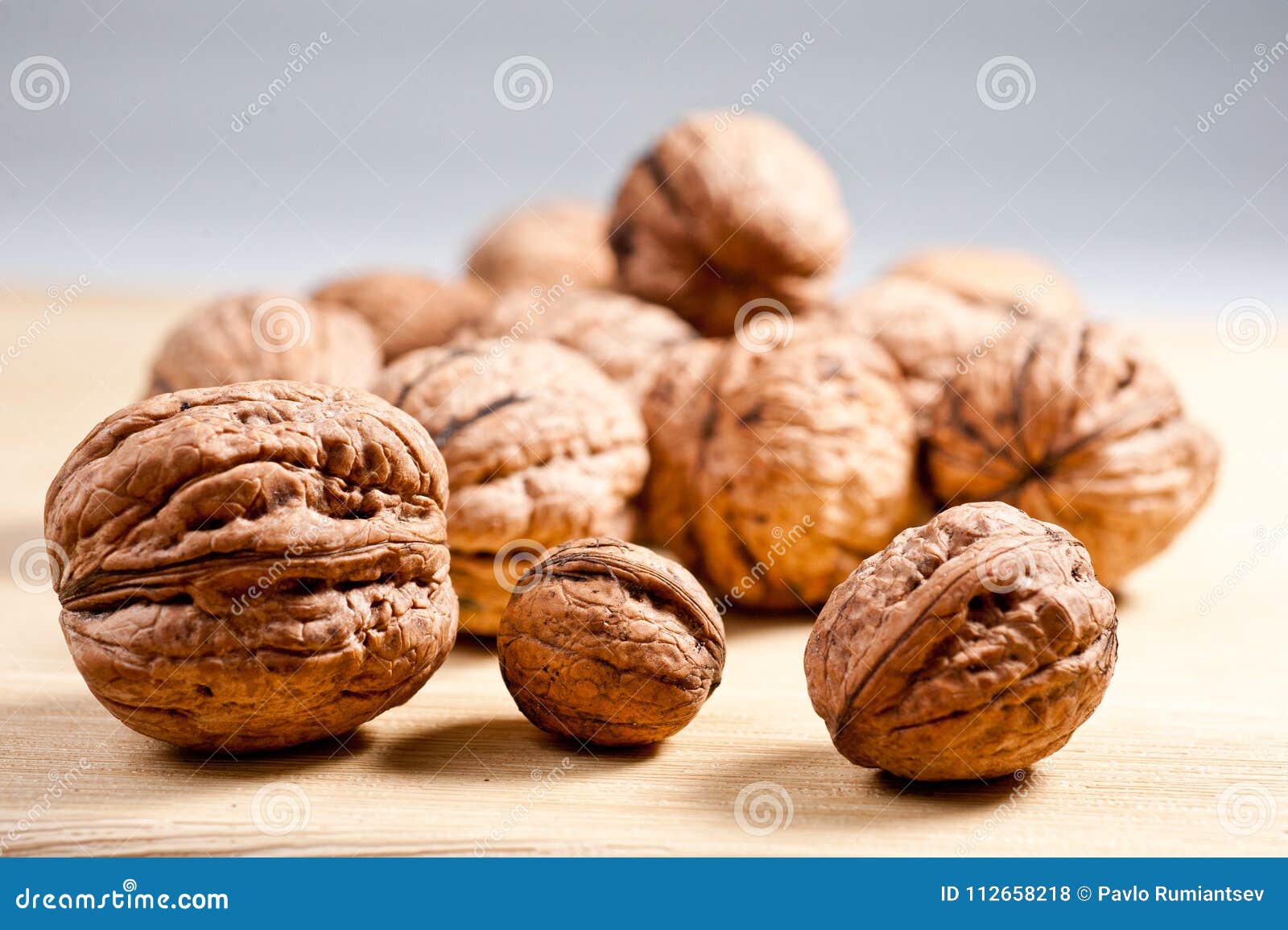 Large and Small, Whole and Chopped Walnuts Stock Photo - Image of fruit ...