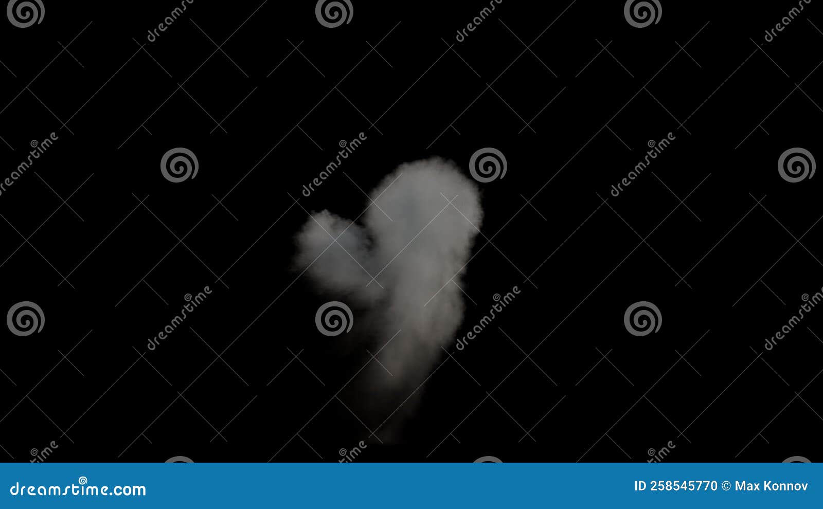 Large Smoke Explosion Isolated with Alpha Channel 4K Version 28 Stock ...