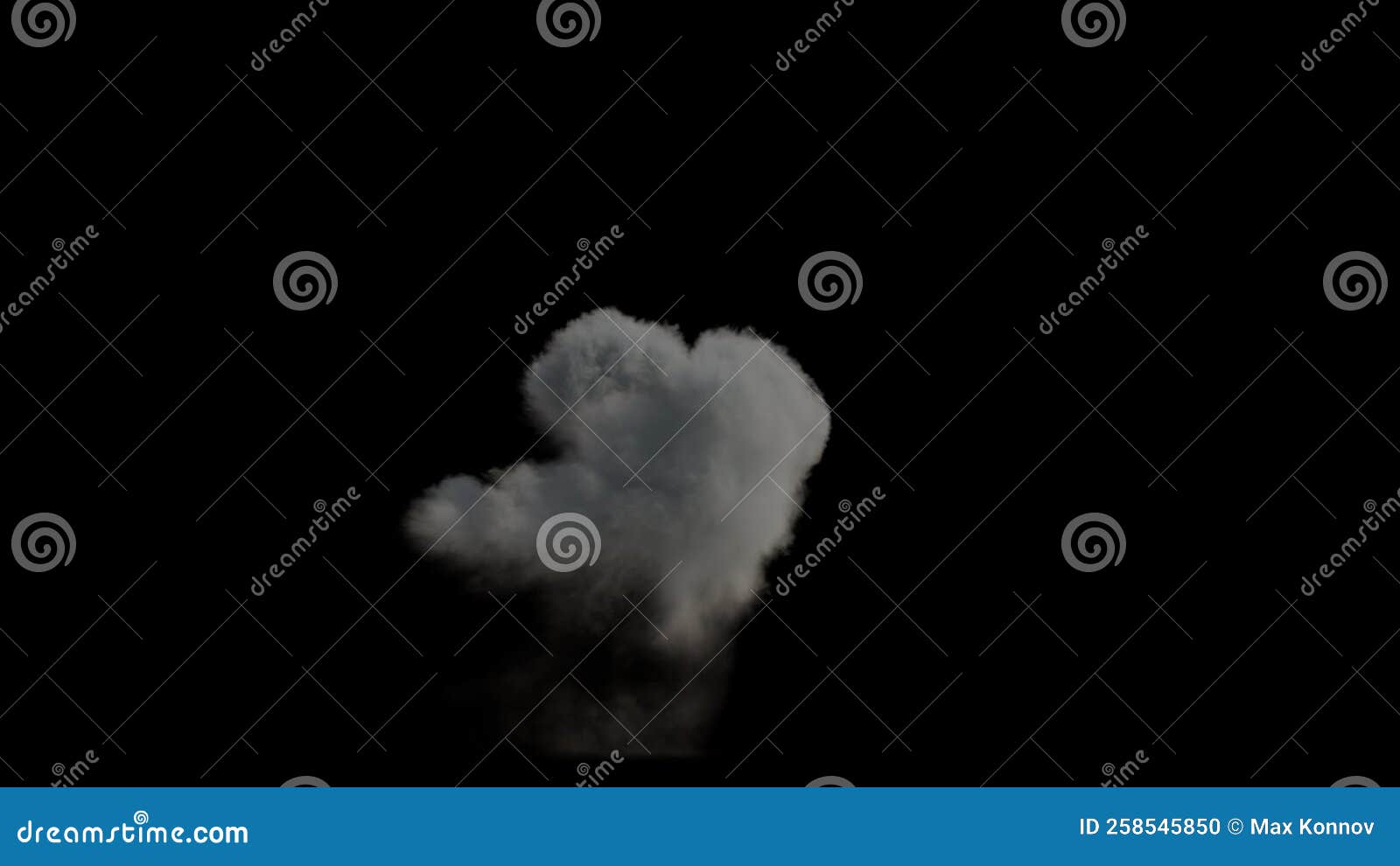 Large Smoke Explosion Isolated with Alpha Channel 4K Version 30 Stock ...
