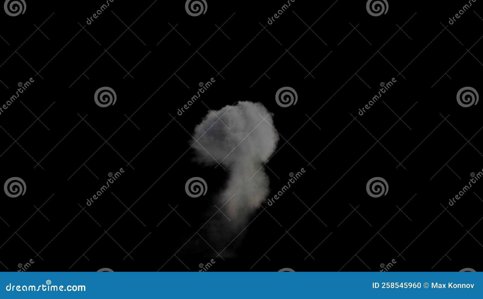 Large Smoke Explosion Isolated with Alpha Channel 4K Version 32 Stock ...