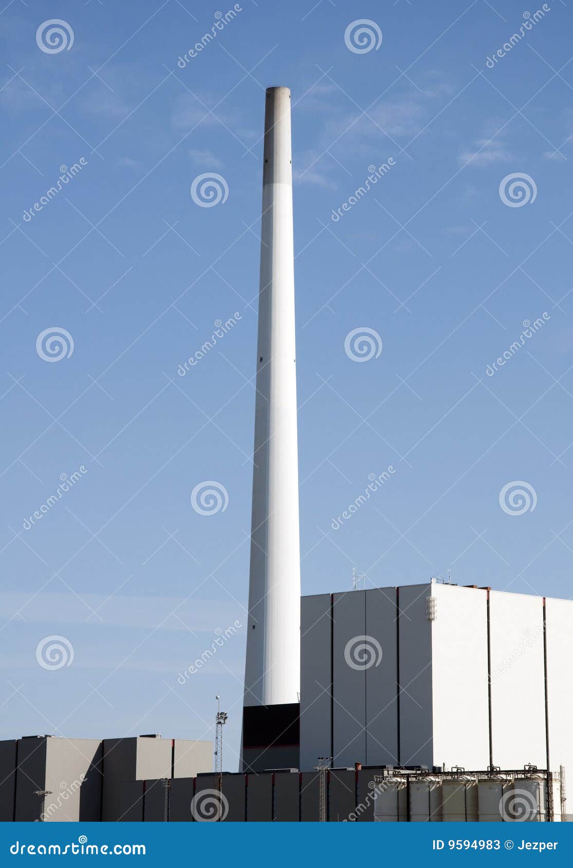 Large smoke stack stock image. Image of fume, power, chemical - 9594983