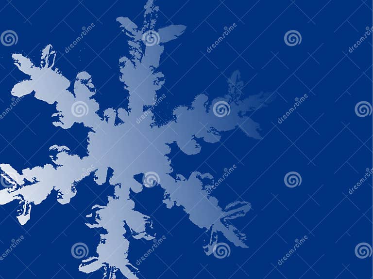 Large snowflake background stock illustration. Illustration of flake ...