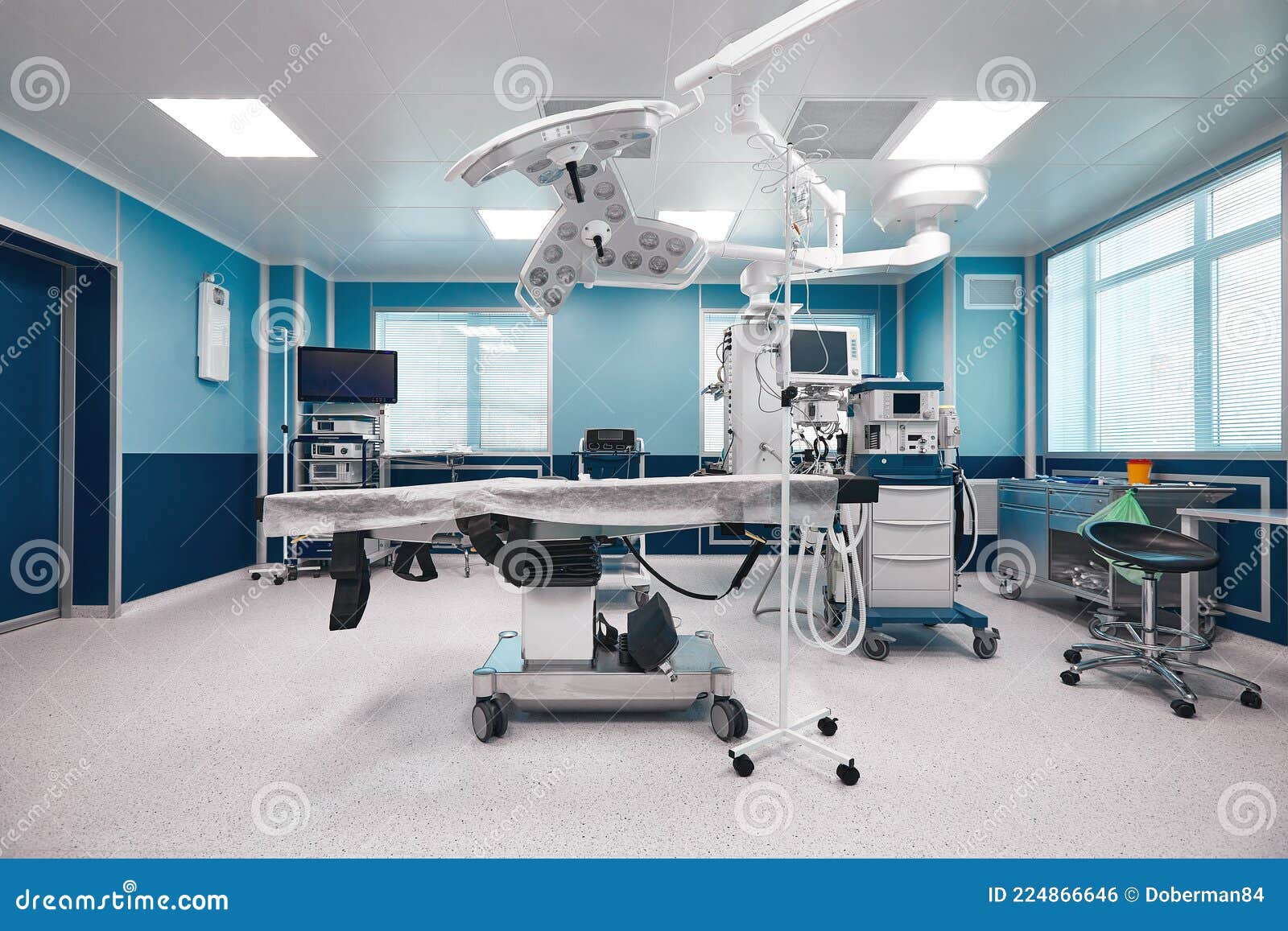 Large Spacious Operating Board with a Large Amount of Light, with ...