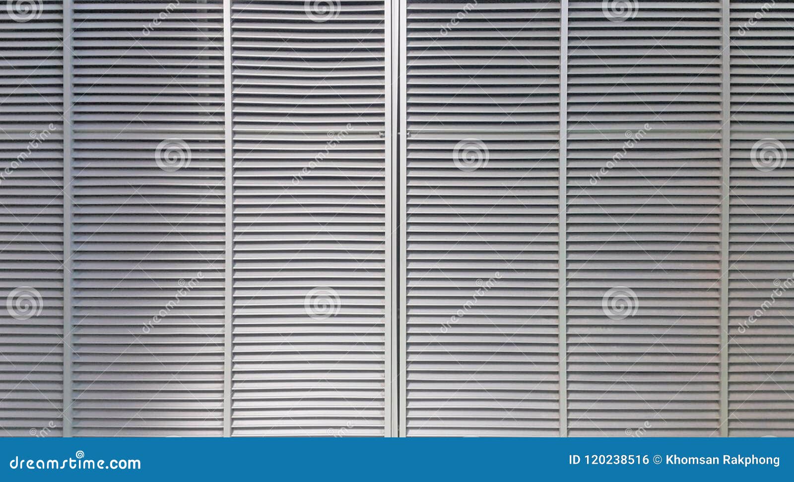 Large Square Return Air Vent Located in the Wall of a Control ...