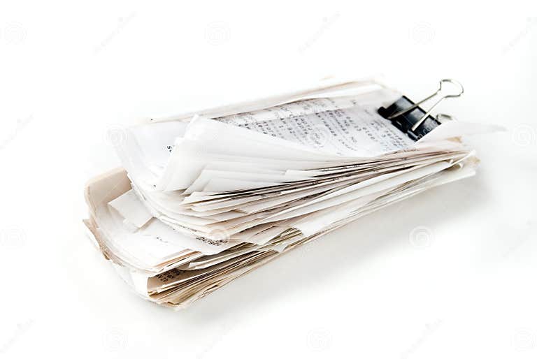 Large stack of checks stock photo. Image of checks, lose - 31857224