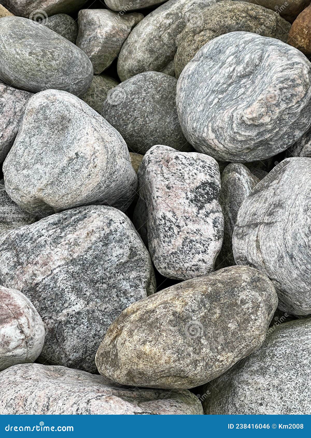 Stacked Rocks Into A Standing Still Formation, Pebbles By The Beach Put ...