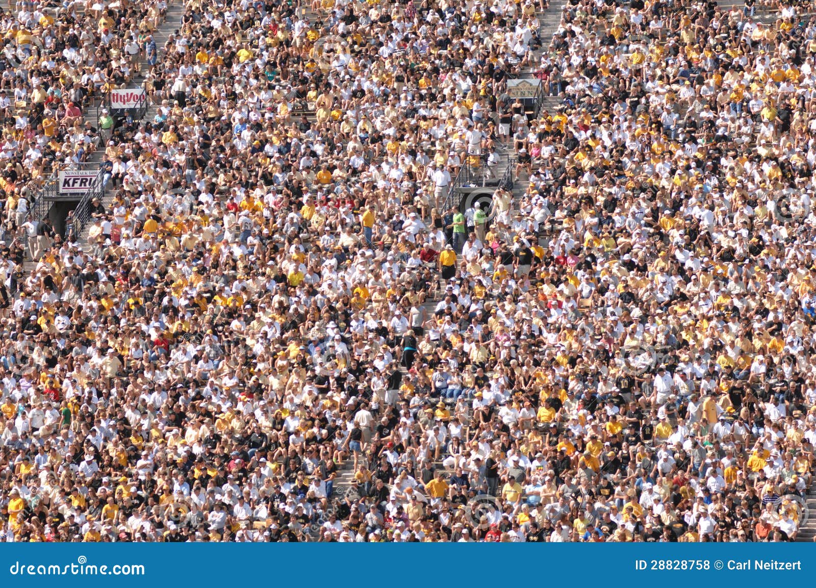 Large Stadium Crowd editorial stock photo. Image of seats - 28828758