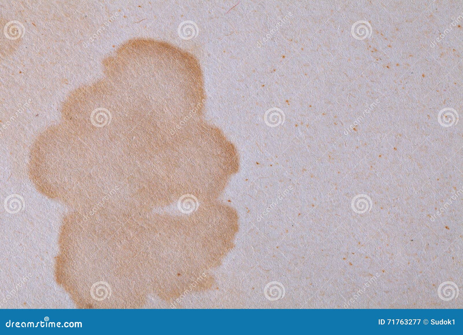 Large Stain on Paper Texture Stock Image - Image of slick, background ...