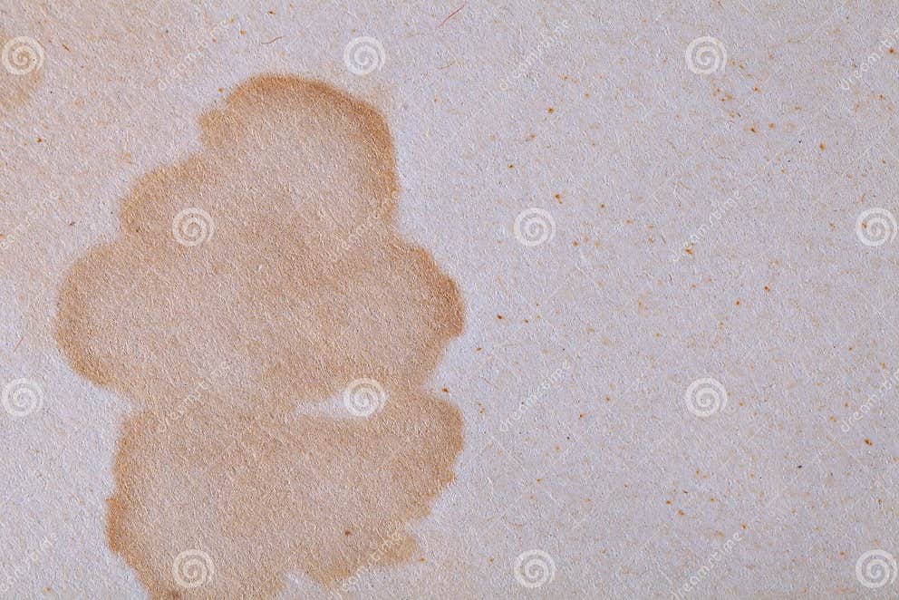 Large Stain on Paper Texture Stock Image - Image of slick, background ...