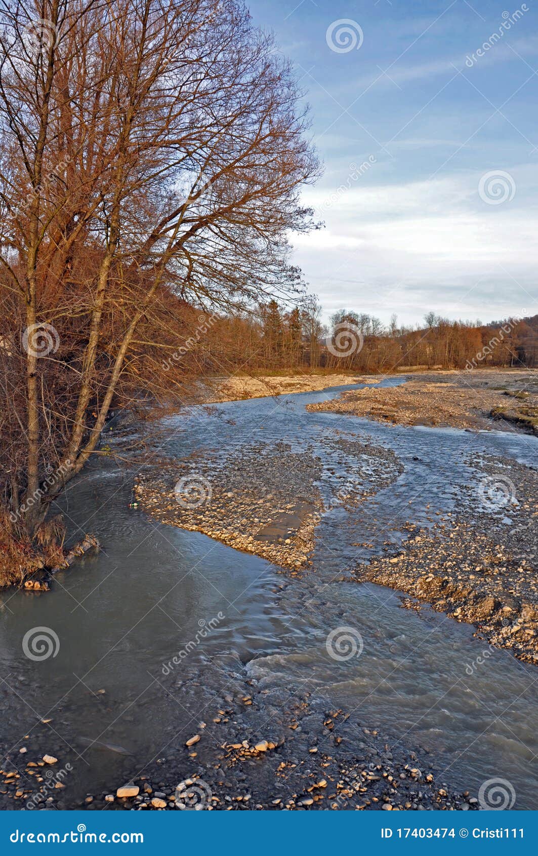 Large still river stock photo. Image of canoe, island - 17403474