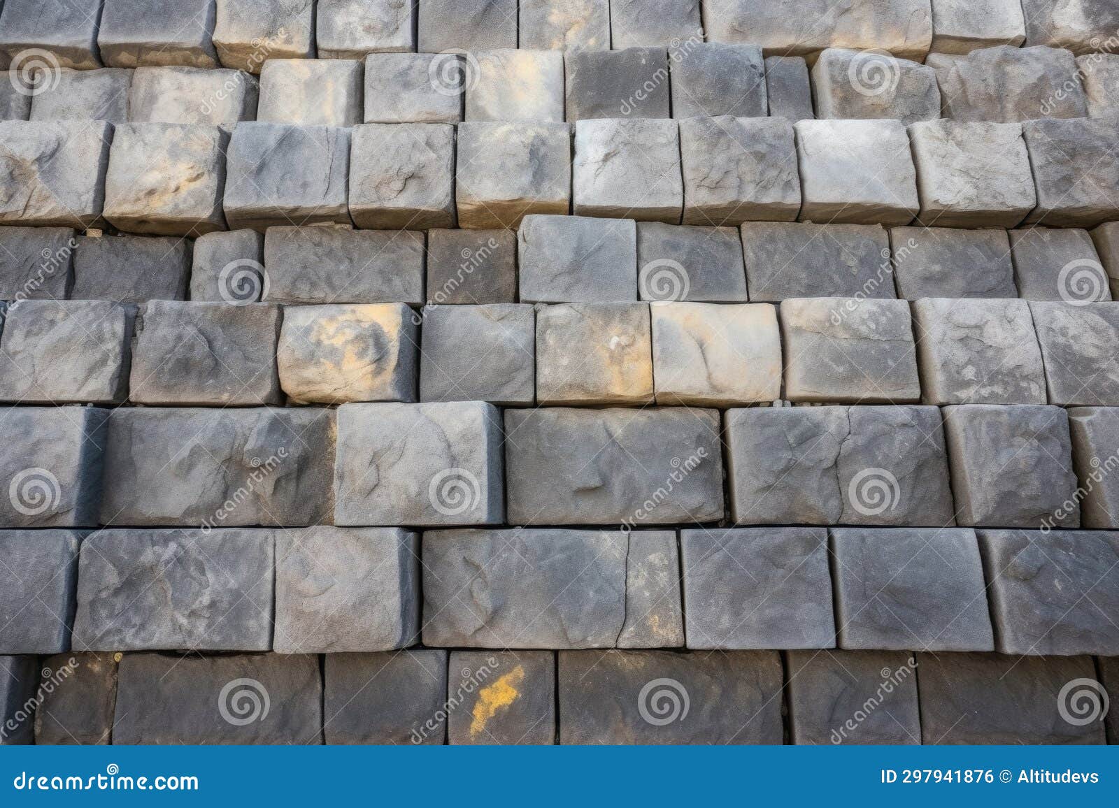 Large Stone Blocks Forming Wall Stock Photo - Image of large, blocks ...