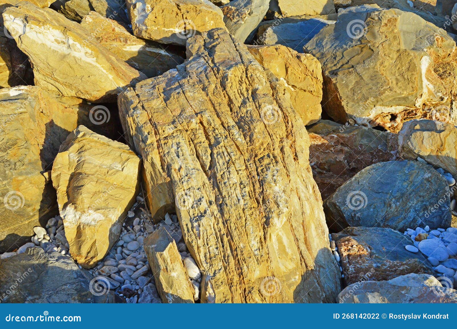 Large stone blocks stock photo. Image of gray, attractive - 268142022