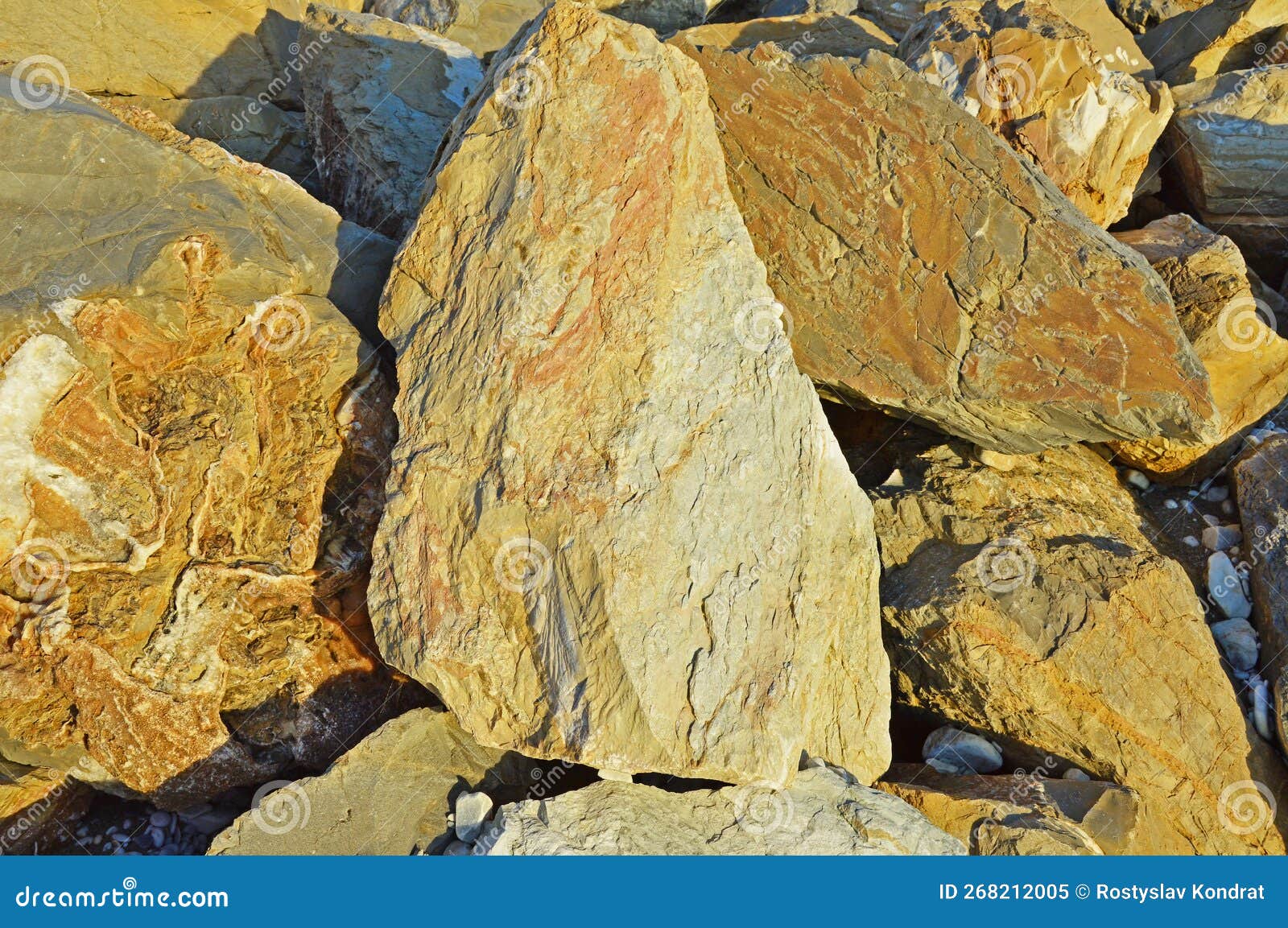 Large stone blocks stock image. Image of large, gray - 268212005