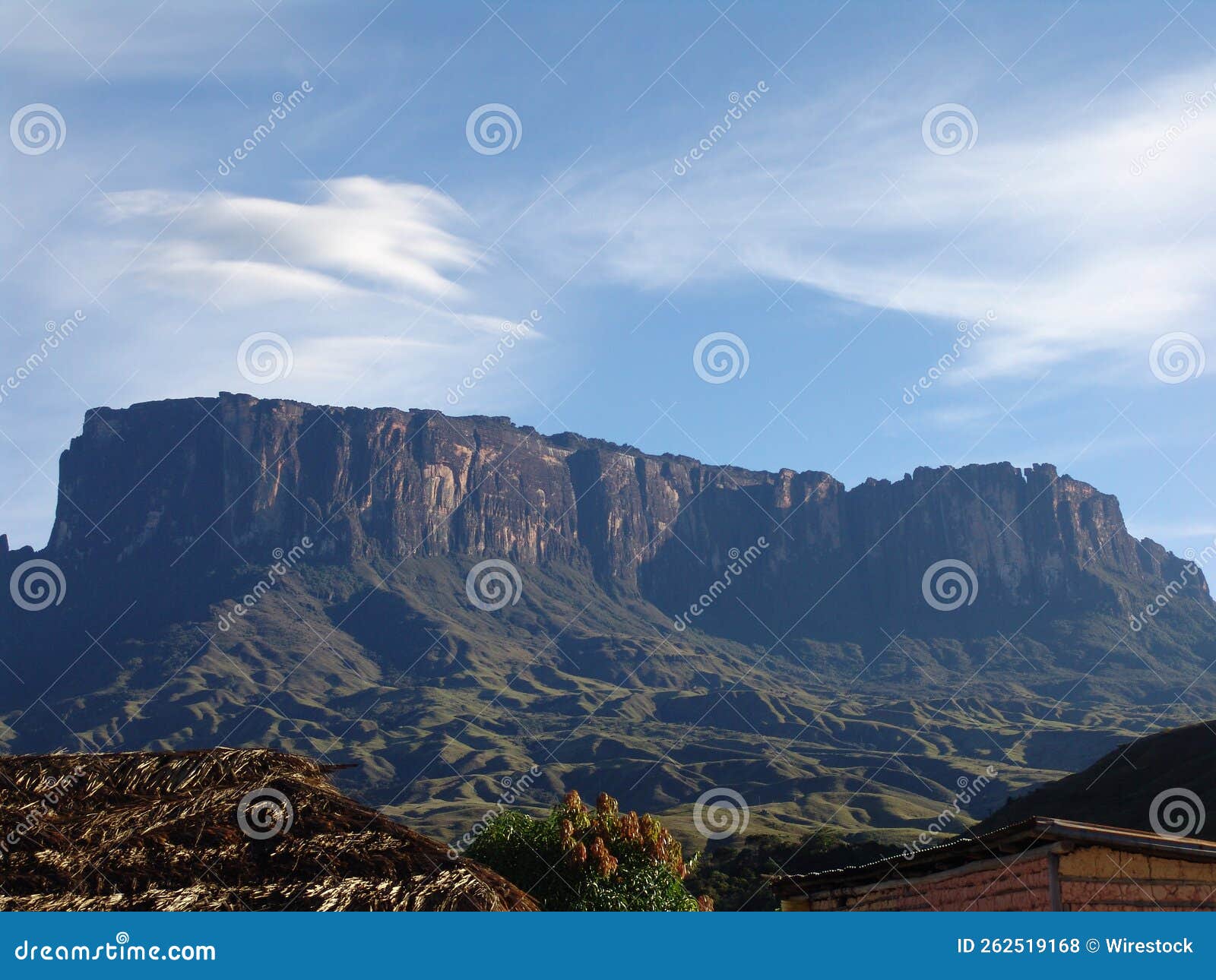 Large Stone Formations on the Climbing Path of Mount Roraima in ...