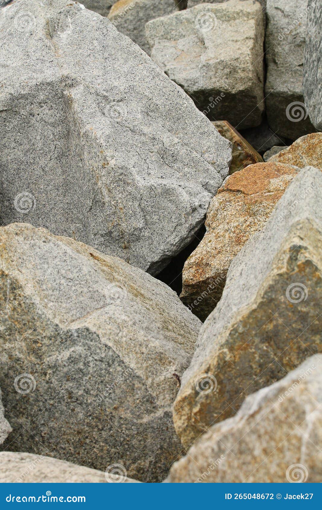 Large stone rocks stock photo. Image of geology, stonewall - 265048672