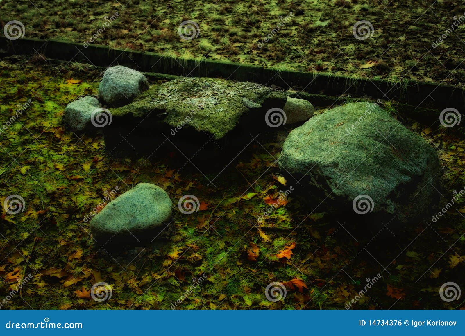 Large Stones Lying on the Ground Stock Photo - Image of spring, stone ...