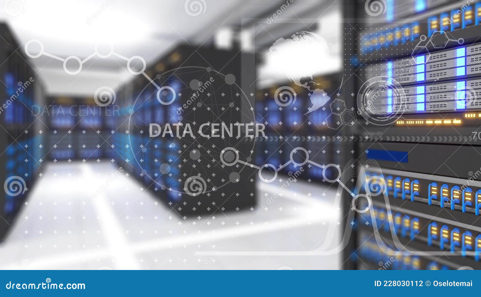 Large Storage Center,Data Center and Data Connectivity Technology,data ...