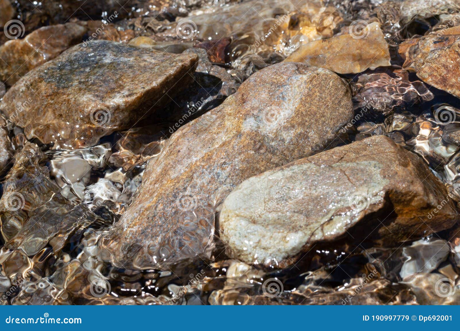 Large stream boulders stock image. Image of rubble, boulder - 190997779