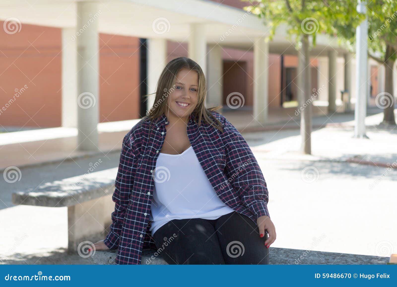 Large Student stock photo. Image of plus, full, obese - 59486670