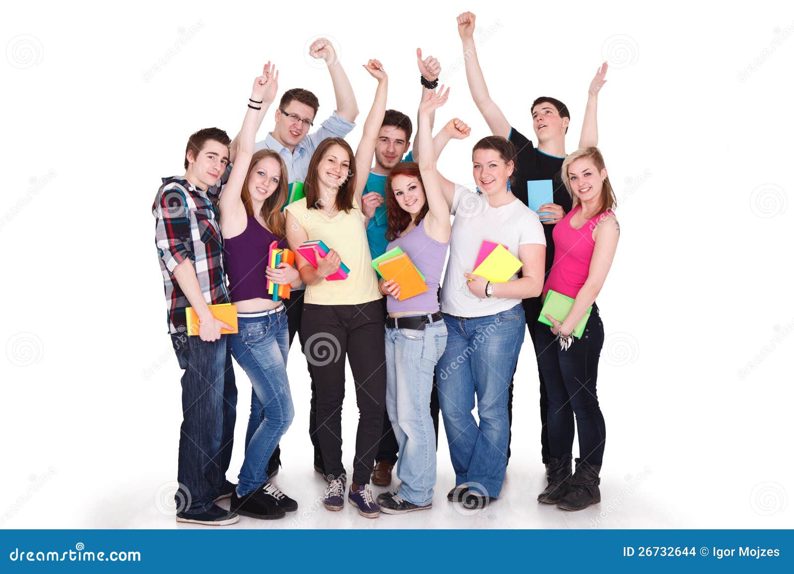 Large students group stock photo. Image of science, smiling - 26732644