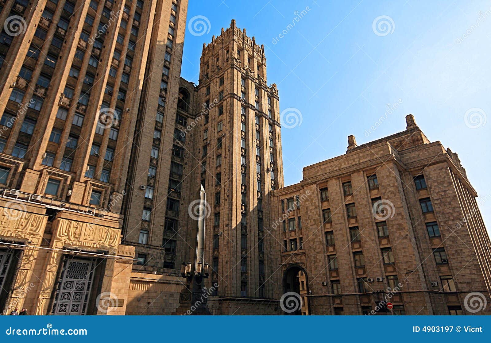 Large tall stone building stock image. Image of architecture - 4903197