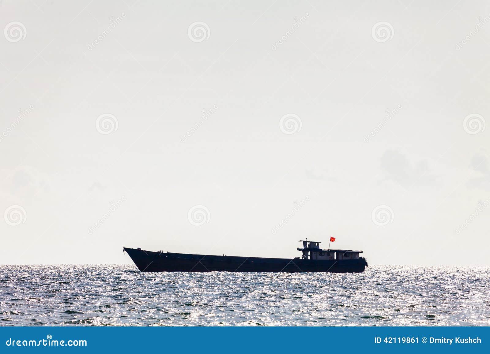 Large Tanker Ship in Open Sea Stock Image - Image of gasoline, loading ...