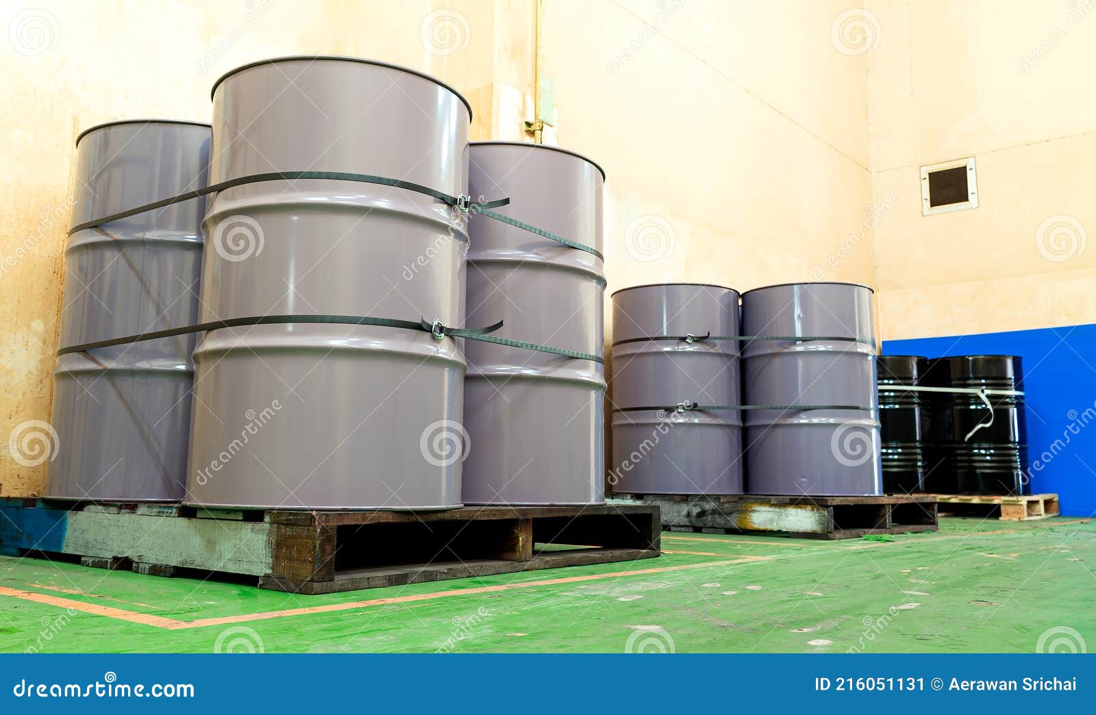 Large Tanks Chemical Packaging. Stock Image - Image of bulk, object ...