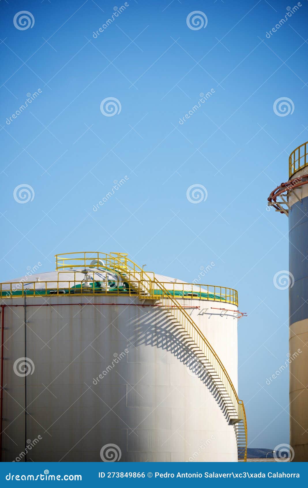 Large Tanks for Fuel Storage Stock Photo - Image of huge, chemical ...
