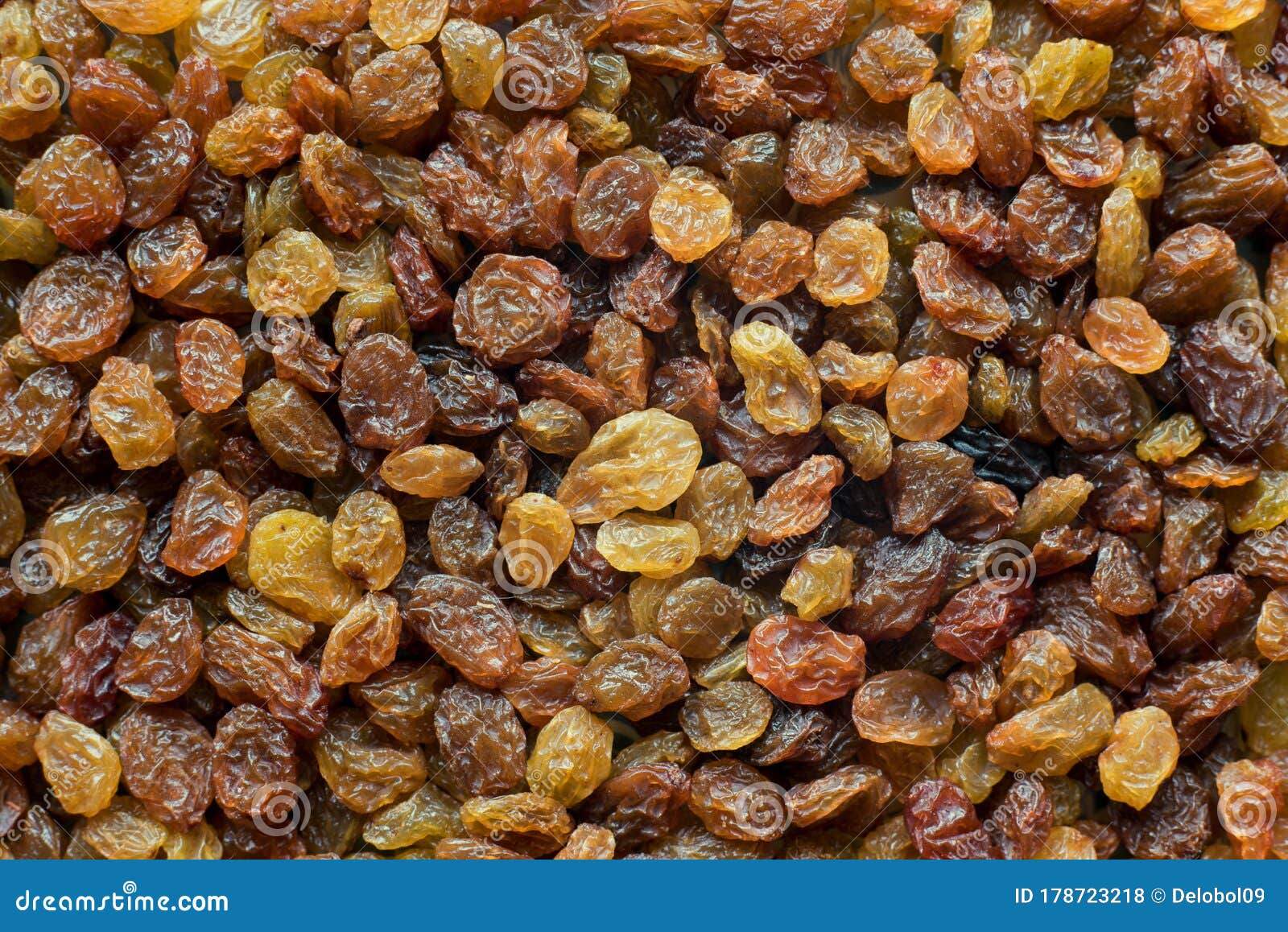 Large Texture of Light Brown Raisins, Background Stock Photo - Image of ...