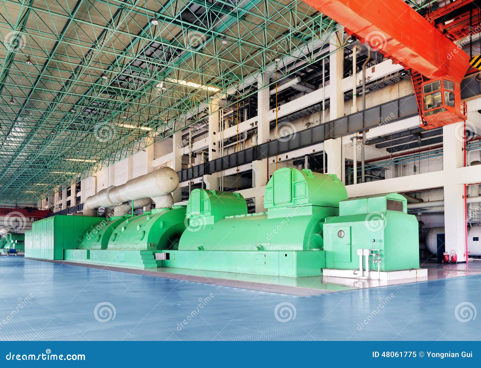 Large Thermal Power Machine Stock Image - Image of power, heavy: 48061775