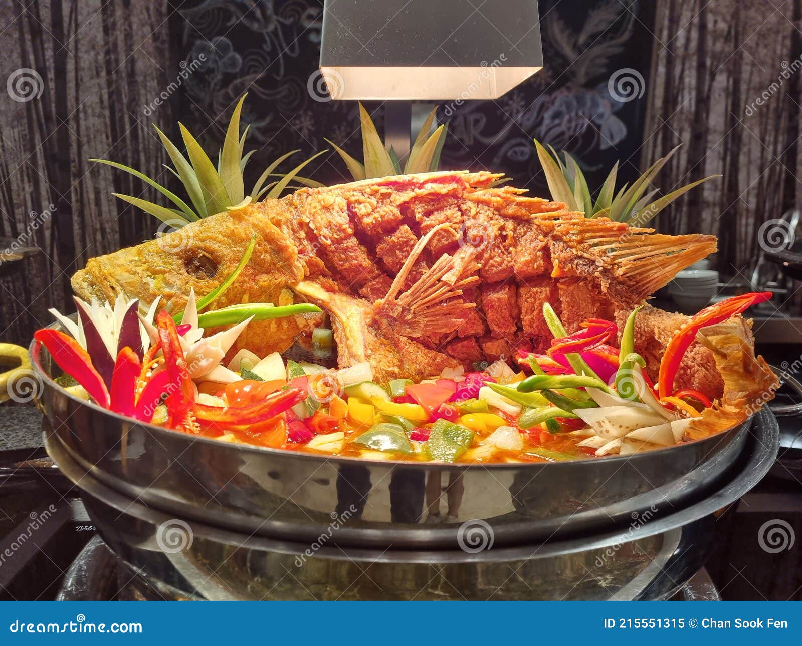 Large Three Taste Fried Fish Stock Image - Image of supper, seafood ...