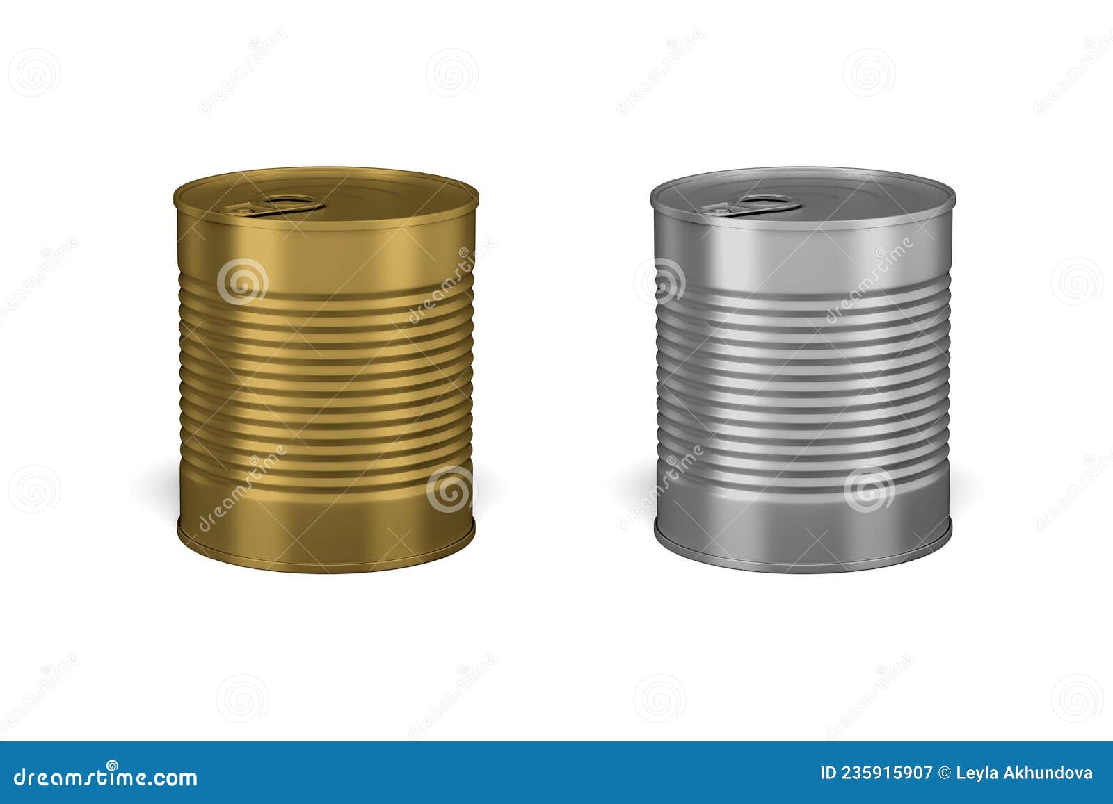 Large Tin Can Side View Isolated on White Background. Stock ... Large Tin Can Side View Isolated on White Background. Stock ...