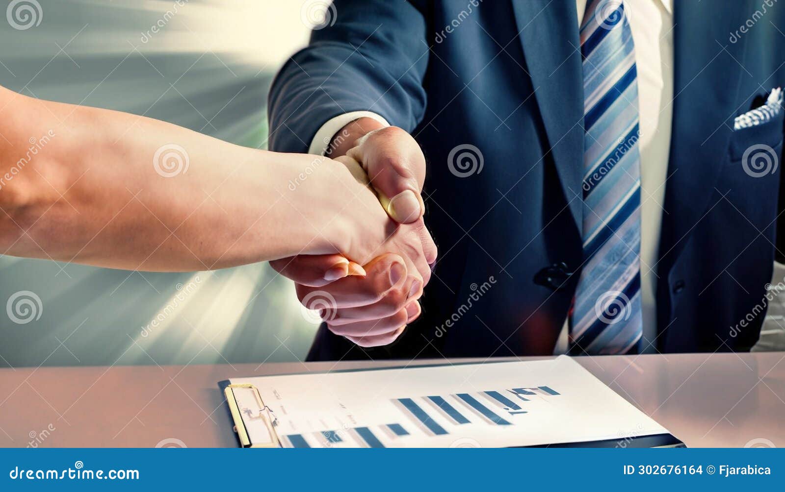 Large Traders Shaking Hands Stock Illustration - Illustration of ...