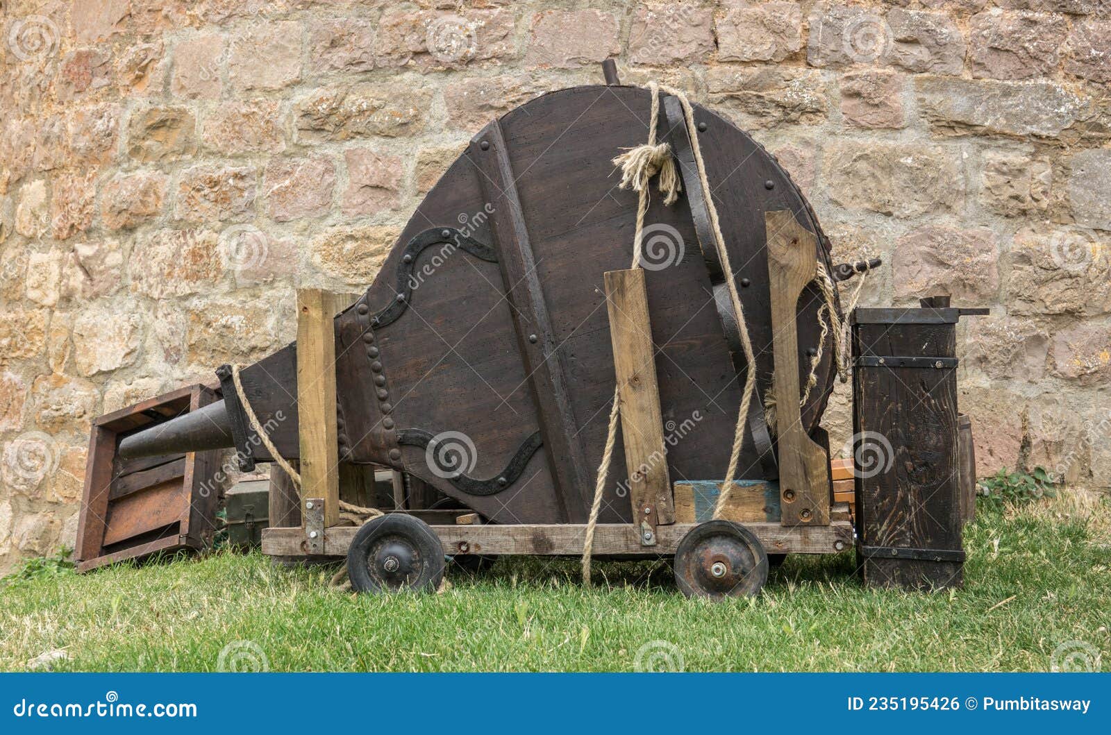 Traditional Forge Bellows Wood and Leather Stock Photo - Image of brass ...