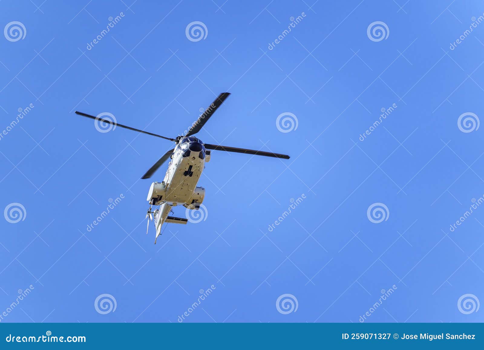 Large Transport Helicopter Flying Low in an Air Show of the Air Forces ...