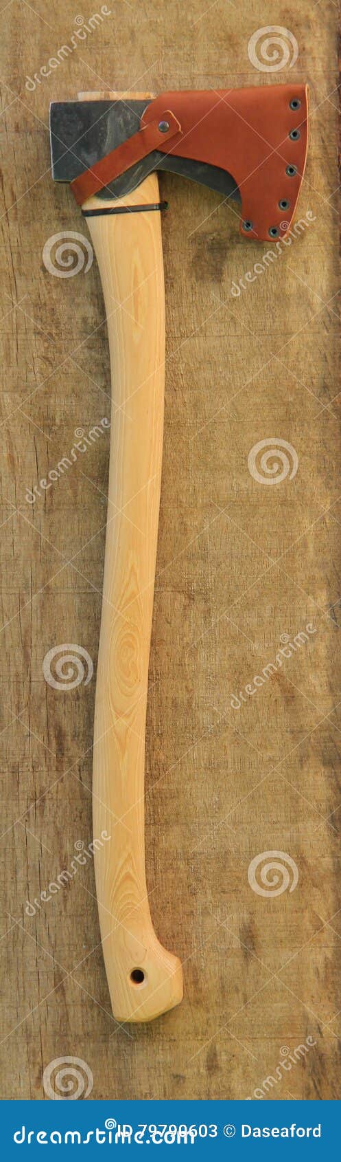 Large Tree Felling Axe. stock image. Image of cutter - 79790603
